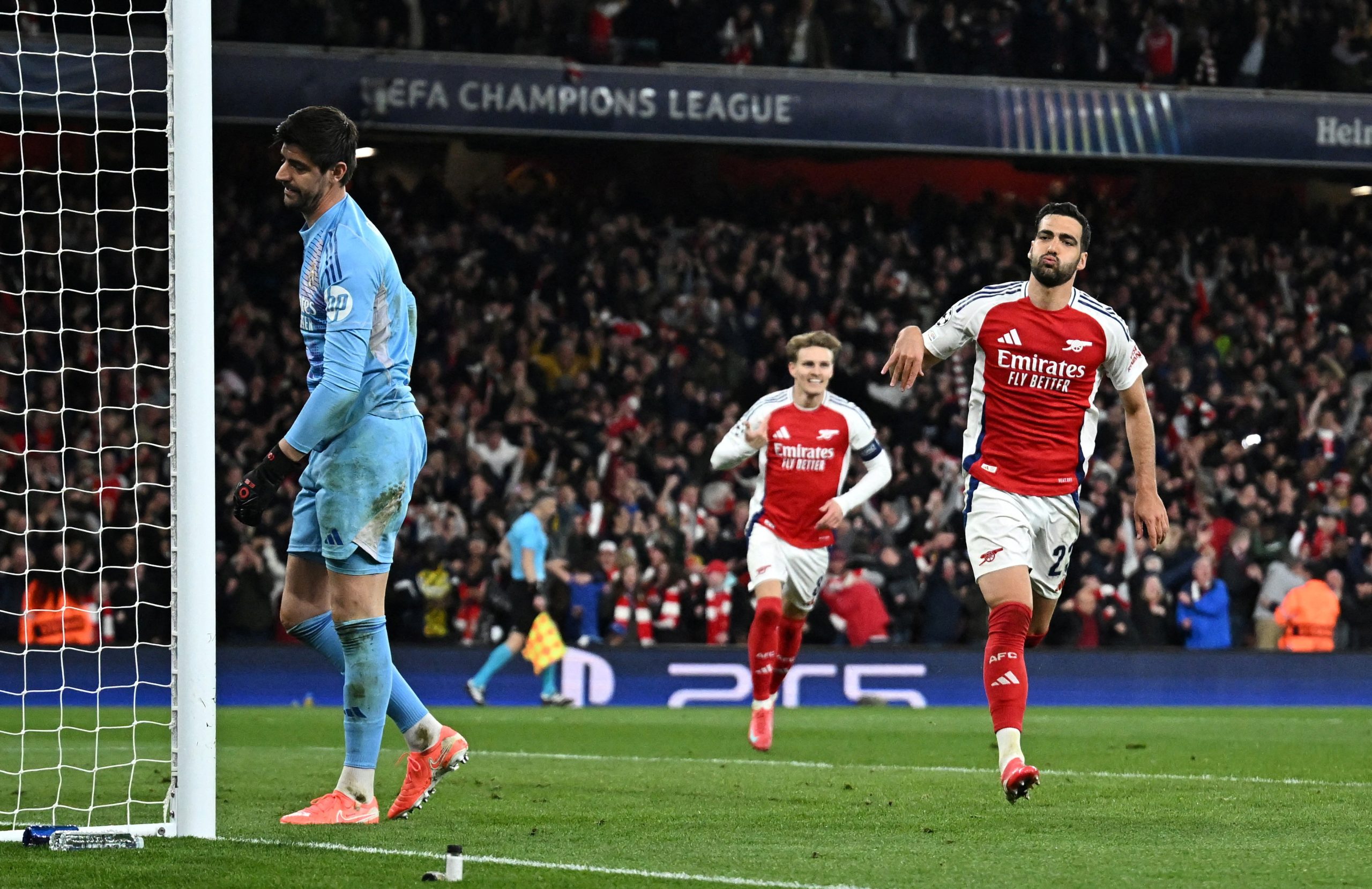 Ligue des champions : Démonstration d’Arsenal contre le Real Madrid ...